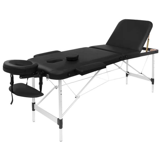 Stół do masażu i rehabilitacji 60 cm z regulacją blatu - przenośny stół ...