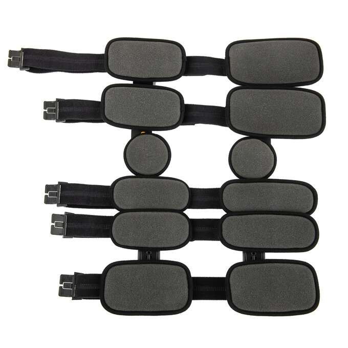 Pooperacyjna orteza stawu kolanowego z dwuszynową boczną stabilizacją ...