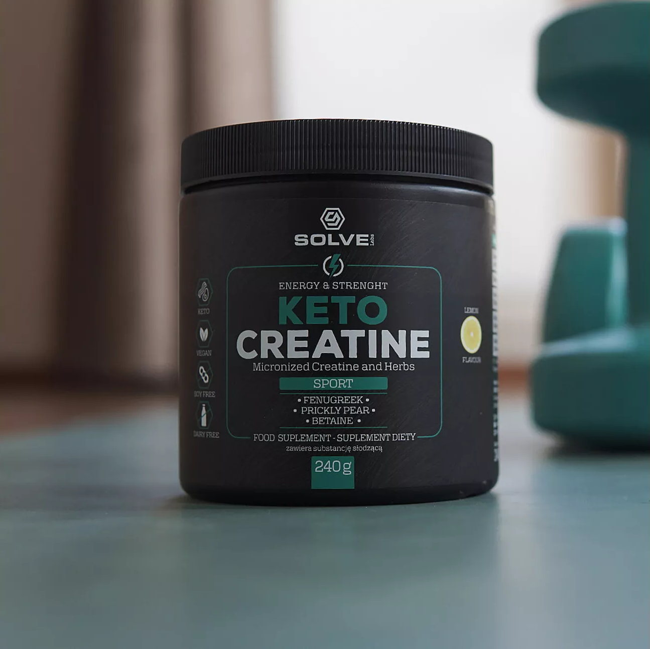 Kreatyna + naturalne ekstrakty roślinne - preparat dla aktywnych i osób ...