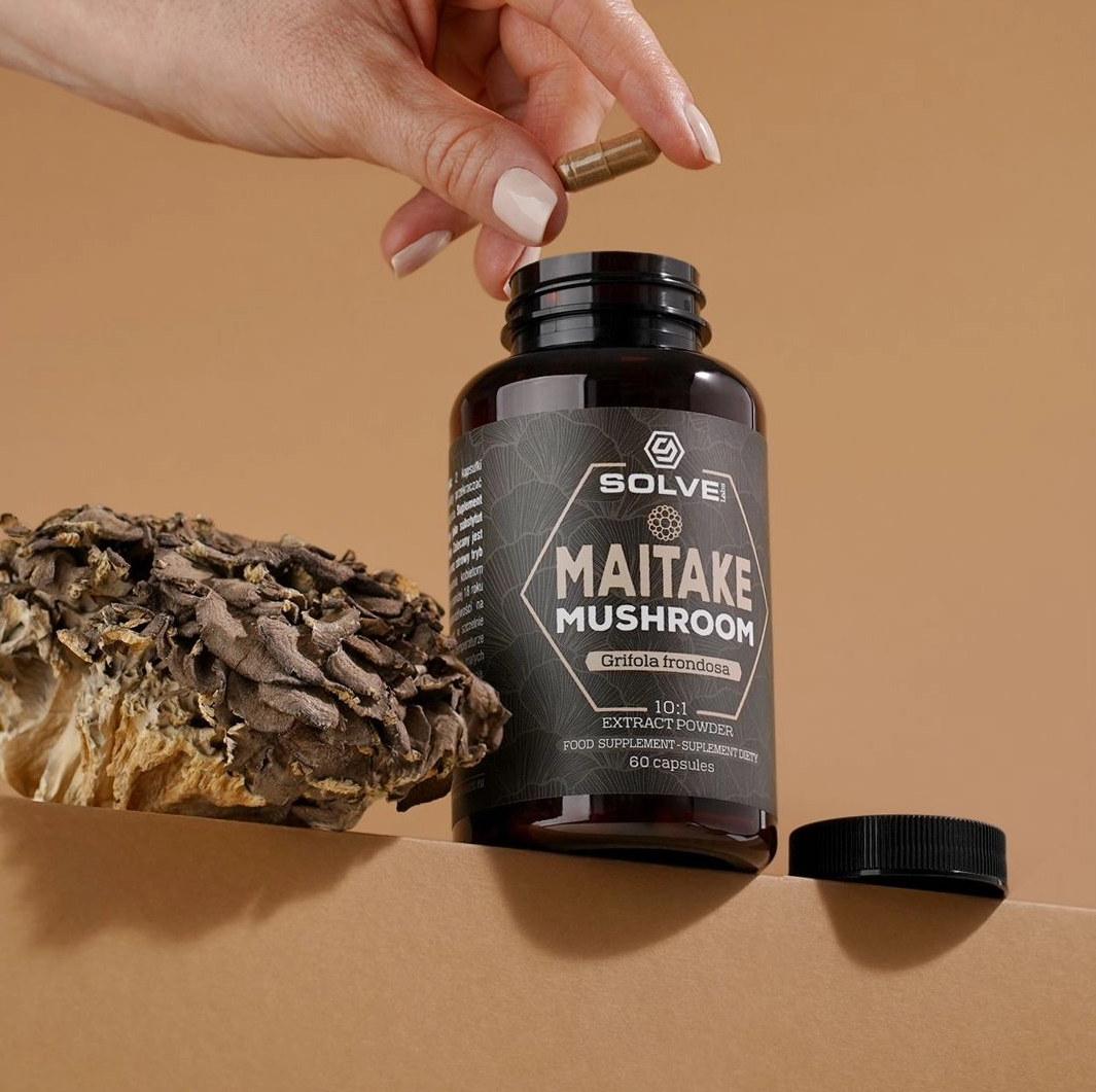 Maitake - ekstrakt z owocników żagwicy listkowatej w kapsułkach - Solve ...