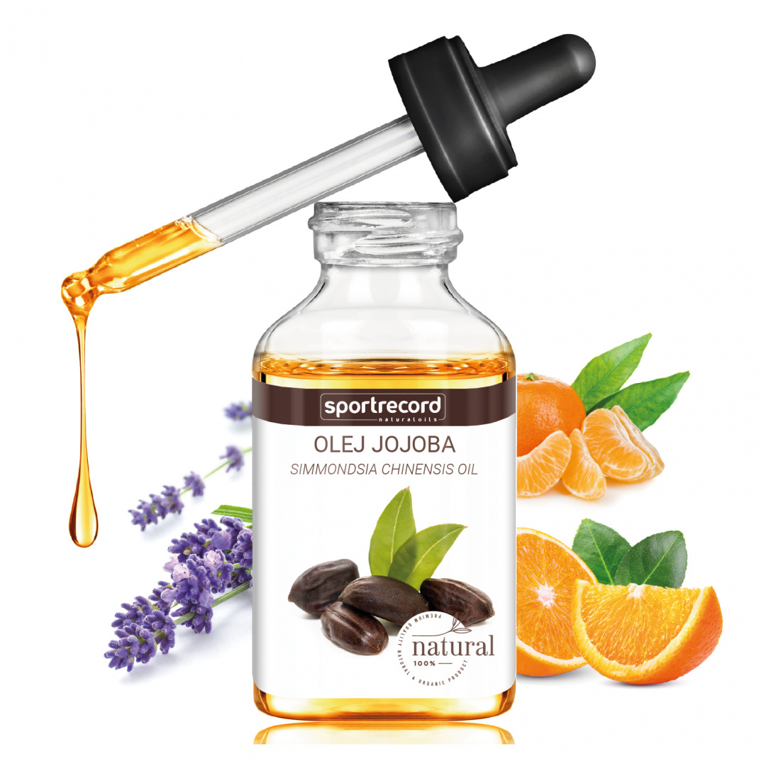 Olejek Jojoba+ z pomarańczą, mandarynką i lawendą do pielęgnacji skóry i włosów - działanie ...