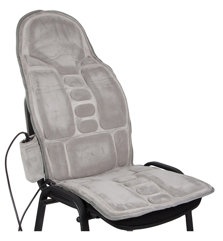 Mata masująca sterowana pilotem - masażer pleców i bioder z funkcją ...