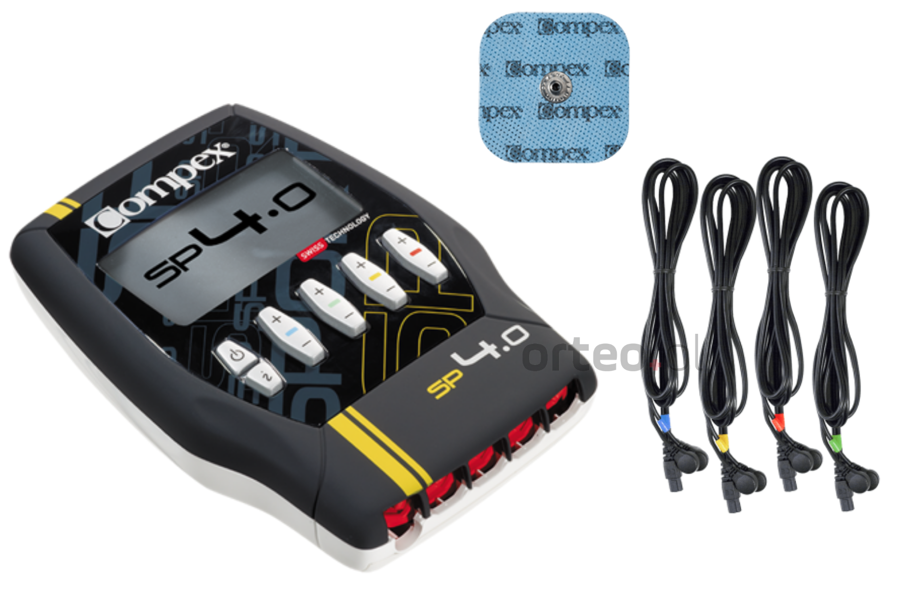 Sportowy elektrostymulator mięśni + leczenie bólu TENS + rehabilitacja ...