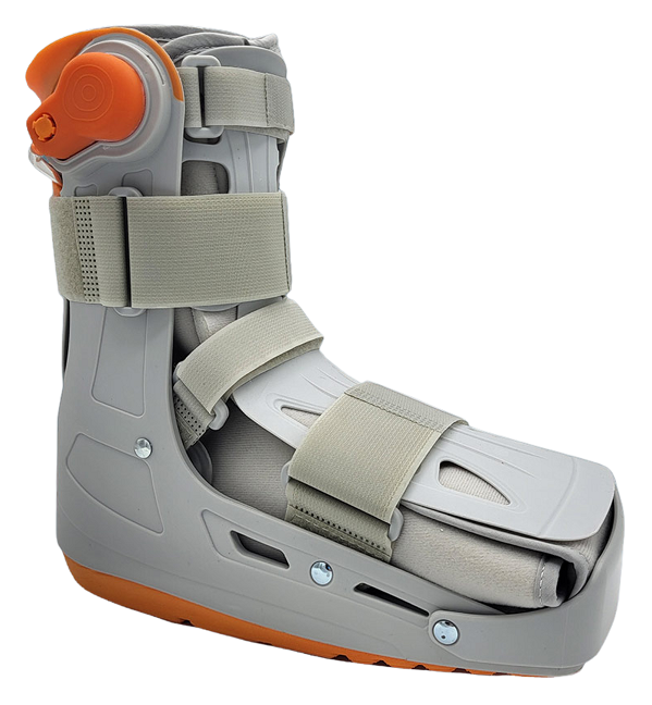 Krótka pneumatyczna orteza typu "Walker" - dwukomorowy but ortopedyczny ...